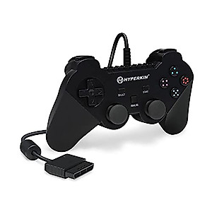 Hyperkin “Brave Warrior" Premium Controller for PS2 (Black)
