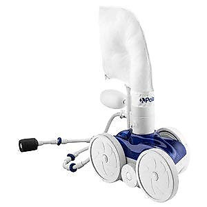 Polaris F5 280 Pressure Side Automatic Pool Cleaner with one Extra Standard Replacement Bag (K16); one Extra Standard Sand and silt Replacement Bag (K14); one Extra Durable Zipper Replacement Bag