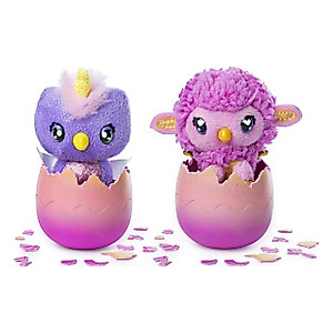 Hatchimals Hatchtopia Life 2-Pack, 2-inch Tall Plush with Interactive Game, for Ages 5 and up (Styles May Vary)