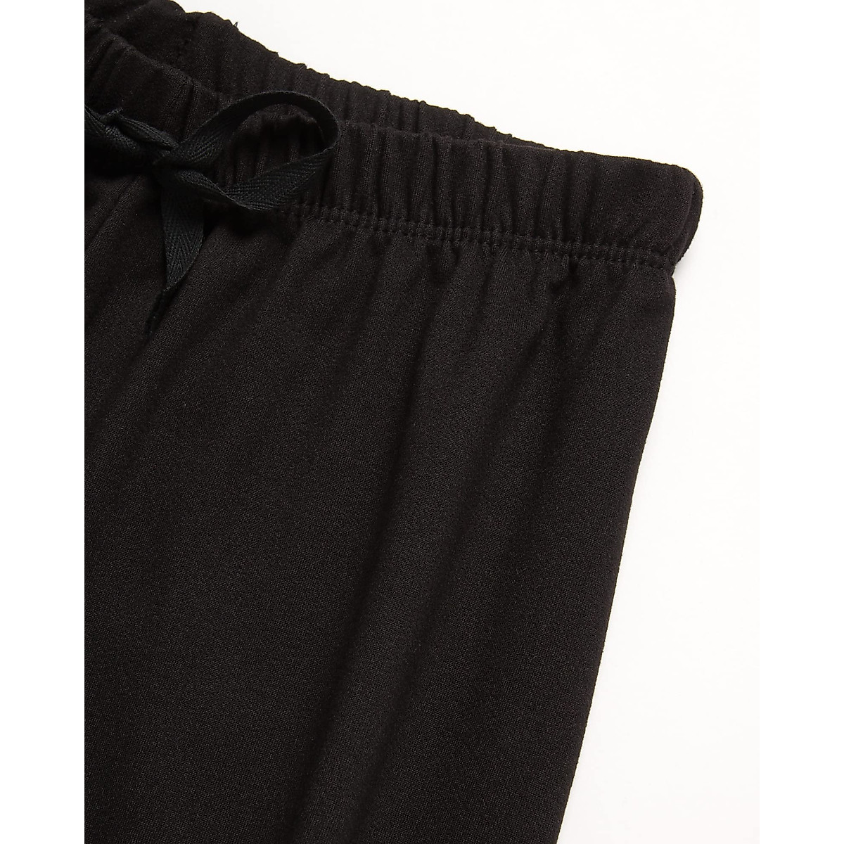 Sweet Hearts Girls' Fleece Sweatpants - 2 Pack Super Soft Athletic Performance Jogger Pants: Made in USA (7-16), Size 10-12, Black/Black