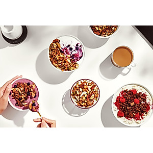 NuTrail Nut Granola Cereal, Vanilla Strawberry, No Sugar Added, Keto, Low Carb, Gluten Free, Grain Free, Healthy Breakfast 8 oz. 1 Count