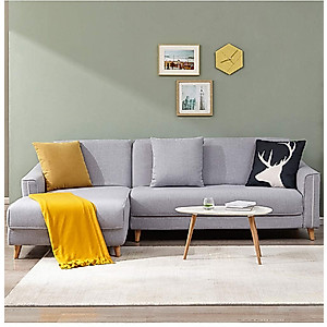 Alecutremy Wood 4 Inch Tapered Furniture Legs Set of 4 Round Solid Mid Century Couch Feet Replacement Legs for Sofa Dresser Cabinet Bed Ottoman Home DIY