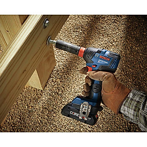 BOSCH GDX18V-1800CB15 Freak 18V EC Brushless Connected-Ready 1/4 In. and 1/2 In. Two-In-One Bit/Socket Impact Driver Kit (Renewed)