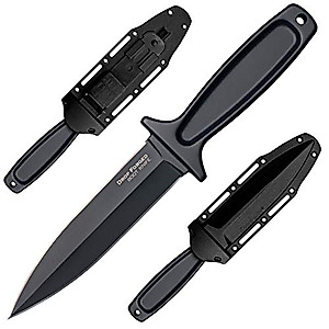 Cold Steel Drop Forged Series Fixed Blade Knife with Sheath, Boot Knife, 5"