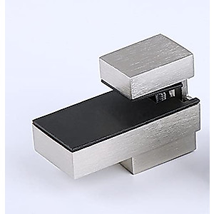 XVL Bathroom Glass Shelf 23.6 Inches Tempered Wall Mount Rectangular Shelves,Brushed GS3002AX