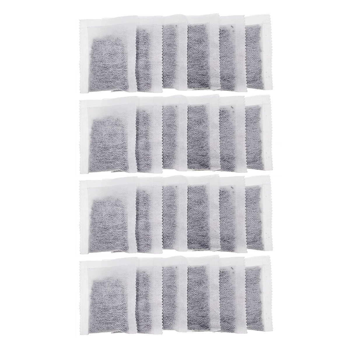 24 Pack Replacement Activated Charcoal Distiller Filters - Coconut Shell Activated Carbon Filter Sachets -Compatible with Megahome and other Countertop Distillers