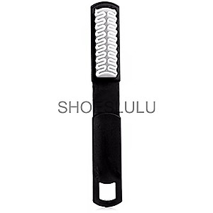 Shoeslulu Suede & Nubuck 2 Ways Leather Larger Brush Cleaner (1 Pack, Longer Wires [Larger Surface])