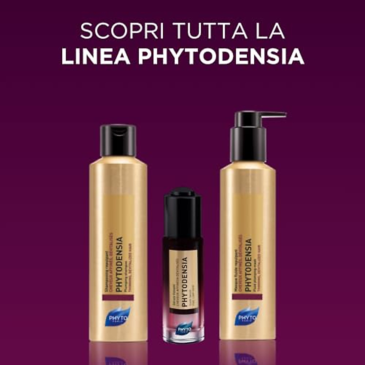 PHYTO Phytodensia Botanical Plumping Hair Shampoo, 6.79 Fl Oz