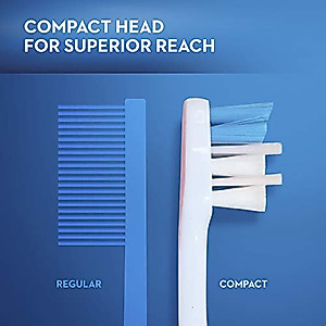 Oral-B Gum Care Extra Soft Toothbrush for Sensitive Teeth and Gums, Compact Small Head - 6 Pack