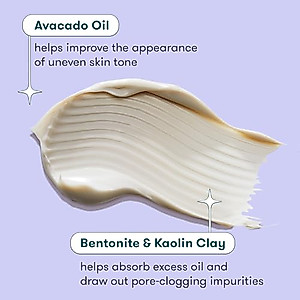 Proactiv Amazonian Clay Mask, Creamy, Natural Cleansing Skin Care Face Mask with Minerals, Vitamins and Antioxidants, Moisturizing for Acne, Gray, Cucumber, 3 Fl Oz