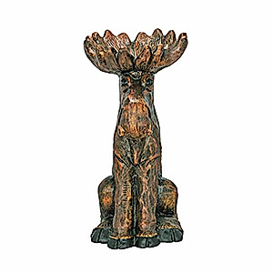 Design Toscano EU1380 Cabin Fever Moose Garden Statue, full color