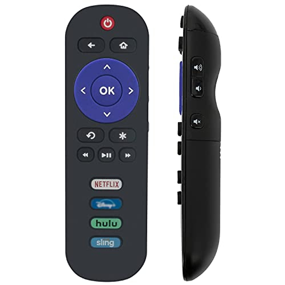Replacement Remote Control Applicable for TCL Roku TV 65S535 50S535 50S423 32S325 55S423 49S325 55S535 40S305 43S325 43S425 43S423 65S425 43S525 32S327 65S405 49S515 65S423 40S325 55S425 49S403 75S435