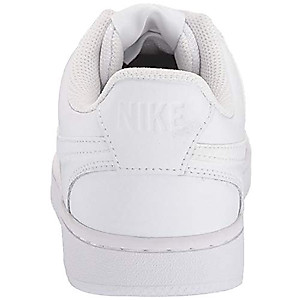 Nike Women's Court Vision Low Sneaker, White/White-White, 8.5 Regular US