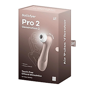 Satisfyer Pro 2 | Clitoral Stimulation | Air Pulse Vibrator | Pressure Wave Vibrator | Waterproof (IPX7) | Rechargeable Battery | Skin-Friendly Silicone