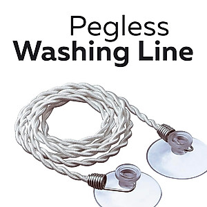 Design Go Go Travel Clothes Line, White, One Size