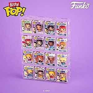 Funko Bitty Pop! Disney Princess Mini Collectible Toys - Cinderella, Snow White, Aurora & Mystery Chase Figure (Styles May Vary) 4-Pack