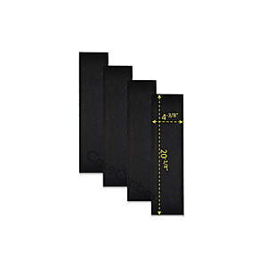 CoreCarbon 4-Pack Carbon Pre-Filter Designed to Fit Honeywell HEPAClean Air Purifier Models HHT-080, HHT-081, HHT-085-HD, HHT-090, HHT-100, HHT-145, HHT-149, HHT-149-HD, HHT-155