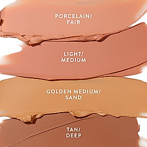 LAURA GELLER NEW YORK Cancel-n-Conceal Skin Perfector Brightening Dark Circle Concealer and Color Corrector, Light/Medium