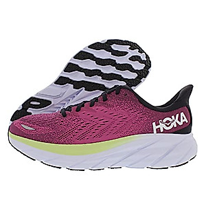 HOKA ONE ONE Clifton 8 Womens Shoes Size 6, Color: Blue Graphite/Ibis Rose