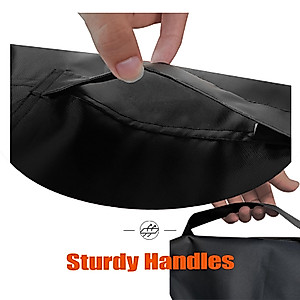 YZNKLXF Prep Table Cover for 52 Outdoor Table With Pockets,Outdoor Prep Table Cover 52.3''L x 24.4''W x 35''H