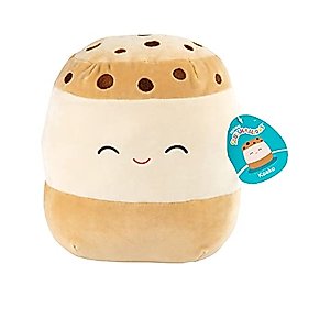 Squishmallows Original 10-Inch Koako The Ice Cream Sandwich - Food Squad - Official Jazwares Plush - Collectible Soft & Squishy Stuffed Animal Toy - Add to Your Squad - Gift for Kids, Girls & Boys