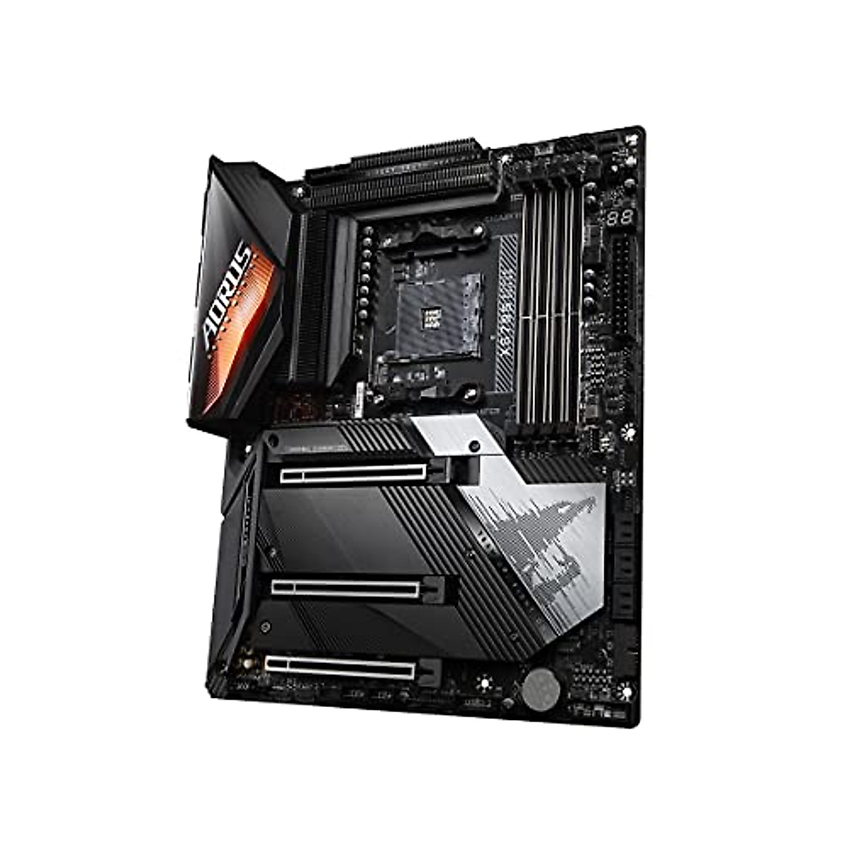 GIGABYTE X570S AORUS Master (AMD/ X570S/ Ryzen 5000/ ATX/PCIe 4.0/ SATA 20Gb/s/USB 3.2/ Motherboard)