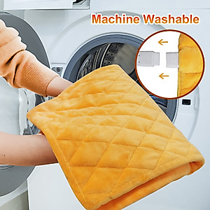 Full Weighted Heating Pad for Pain Relief, Hot Heat Pad for Back and Shoulders Pain Relief, 2.2lb Electric Heating Pad with 8 Timer Settings & 12 Heat Settings | Auto Shut Off, 12 x 24, Washable