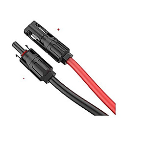 PolyEnergy Solar Connector to 4X Connector Adapter DC8mm Anderson XT60 Connector DC5521 DC5525 Connector Solar Charge Cable for 100W to 200W Portable Solar Panel for Portable Power Station