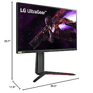 LG UltraGear 27GP850-B 27-inch IPS G-Sync Monitor, Black(Renewed)