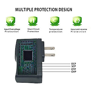 New AC DC Power Adapter Charger for Wahl 9818 9818L 9854l 9864 9876l Shaver Groomer Clipper, S004mu0400090 9854-600 97581-405 9867-300 79600-2101 97581-1105 Trimmer Power Supply Cord