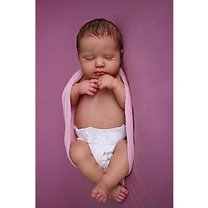 RXDOLL Full Vinyl Body Silicone Reborn Baby Dolls Boy 20 inch Realistic Newborn Baby Dolls That Look Real Life Baby Doll Anatomically Correct Boy Washable for Age 3+