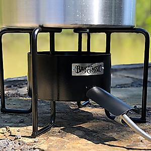 Bayou Classic KAB6 Bayou Banjo Cooker - Propane Burner for Outdoor Cooking, Outdoor Stove - Crawfish Boiler, Homebrew Burner - Large Stock Pots - Fish Boil, Gumbo, Soup, Stew, Brewing, Tamales