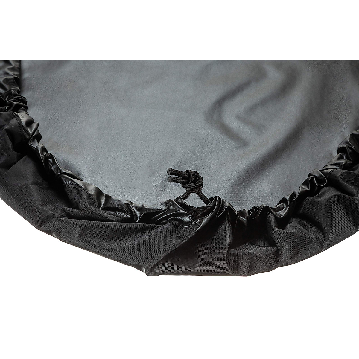 attwood 11775-5 Universal Kayak Cockpit Cover with Clips - Black Nylon, One Size