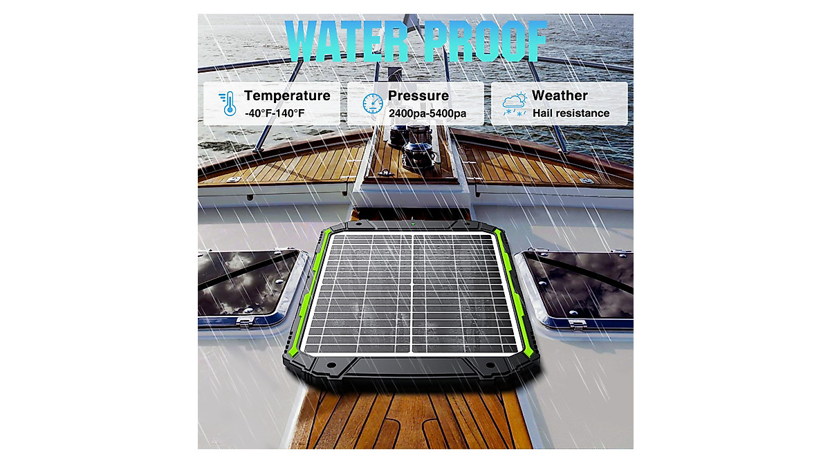 Sun Energise 20W 12V Solar Charger & Maintainer - Efficient Battery Power