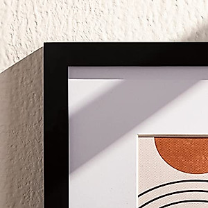 eletecpro 11x14 Picture Frame Made of Solid Wood - Displays 8x10/8.5x11 with Mat and 11x14 without Mat -Horizontal and Vertical Formats for Wall or Tabletop Display