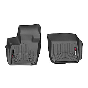 WeatherTech Custom Fit FloorLiners for Fusion, MKZ - 1st Row (449611), Black