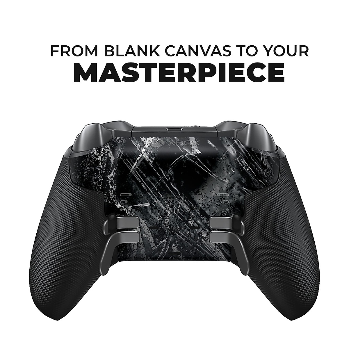 DreamController Vennom X-box Elite Controller Series 2 Limited Edition Custom Elite Series 2 Controller for X-box One/Series X/S. Made with Advanced Hydro-Dip Paint Technology (Not Just a Skin)