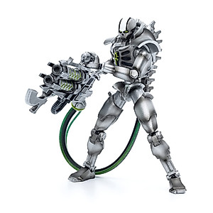 HiPlay JoyToy Warhammer 40K Necrons Sautekh Dynasty Immortal with Gauss Blaster 1:18 Scale Collectible Action Figure
