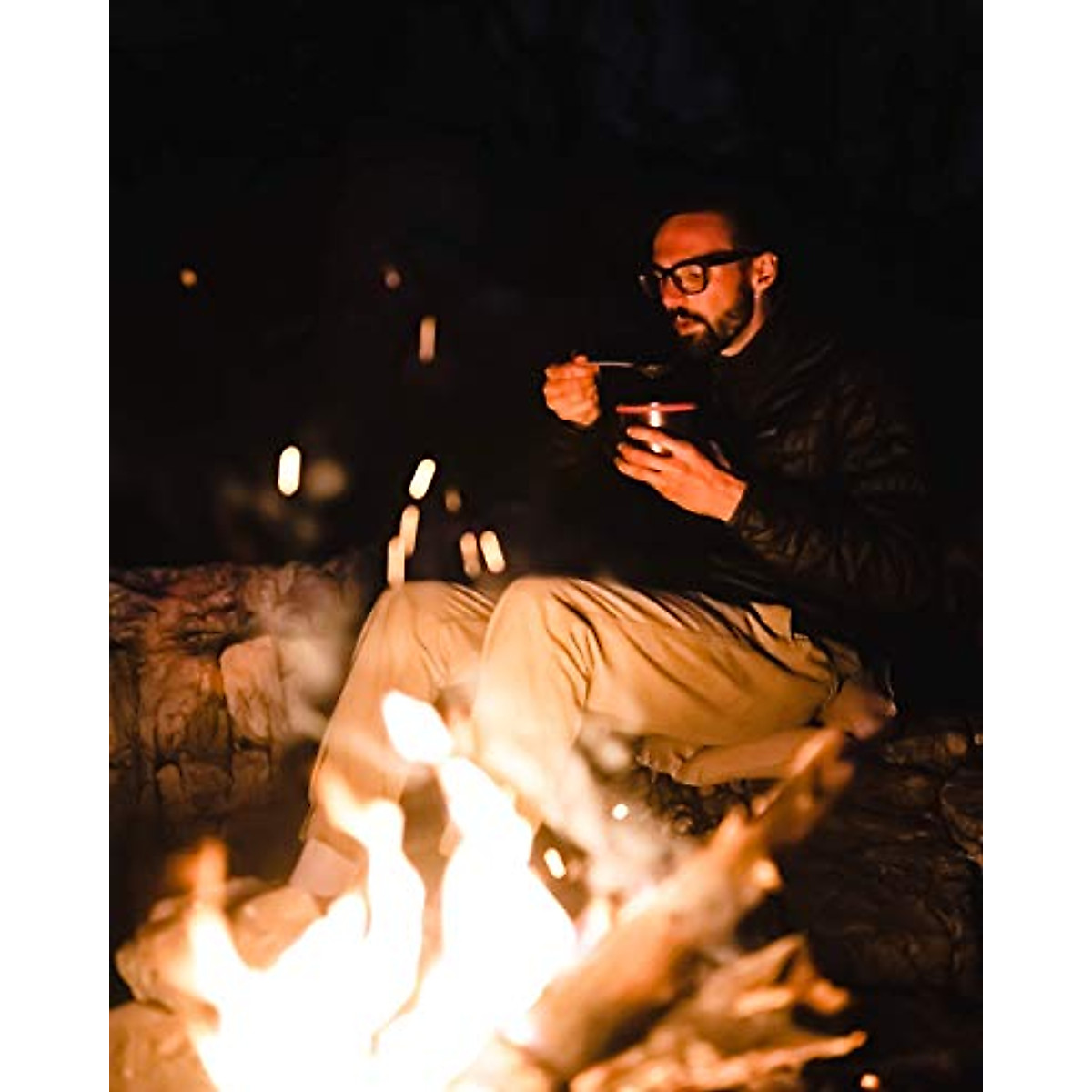 Arctic Zone Leak Proof Thermal Vacuum Insulated Food Jar Container with Safe & Easy 4 Lock Lid for Hot and Cold Food, 16oz Capacity - Grey