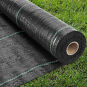 4ft x 100 ft Weed Barrier Landscape Fabric Heavy Duty Weed Control Fabric Eco-Friendly Ground Cover Weed Cloth
