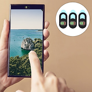 Hemobllo 3pcs Privacy Cover Webcam Protectors Laptop Covers Webcam Covers -Peeping Covers Covers Laptop Privacy Covers Tablet Covers