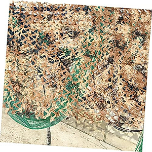Abaodam Camouflage Net Duck Blinds Cover Camouflage Netting Woodland Hunting Blinds Practical Mesh Net Protective Camping Net Mesh Camping Net Fence Polyester Outdoor Camping Net for Game