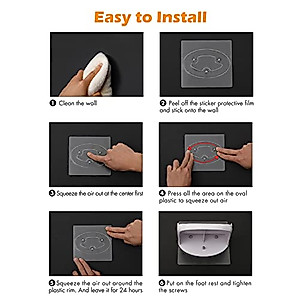 Tokokimo Shower Foot Rest, Pedicure Foot Rest, Shower Stool for Shaving Legs, No Drilling is Needed Non-Slip Bathroom Pedal, NO Drop, White