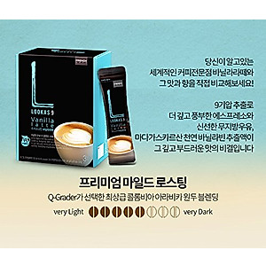 French Cafe Namyang LOOKAS 9 Vanilla Latte Coffee (507g/16.9g x 30sticks)
