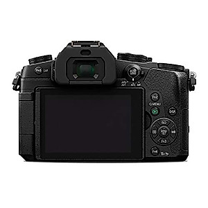 Panasonic Lumix G85 4K Mirrorless Camera with G Vario 12-60mm Lens Bundle with Microphone Mountable, 128GB SD Card, Battery and Dual Charger, Backpack, 58mm Lens Set and Tripod (7 Items)