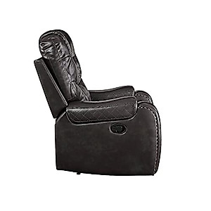 Acme Furniture Braylon Love Seats, Magnetite