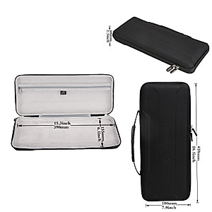Aproca Hard Storage Travel Case, for Logitech G915 TKL/Logitech G PRO Tenkeyless Lightspeed Wireless RGB Mechanical Gaming Keyboard