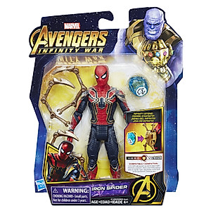 Avengers Marvel Infinity War Iron Spider with Infinity Stone