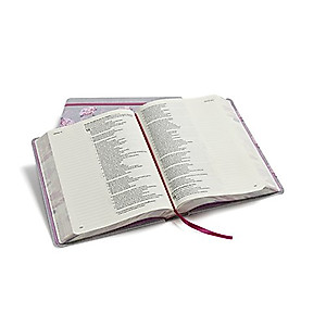 Biblia Reina Valera 1960 de apuntes gris y floreado , tela impresa | RVR 1960 NoteTaking Bible, Grey and Pink, Cloth over Board (Spanish Edition)
