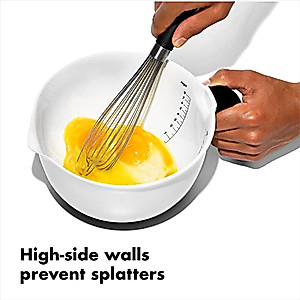 OXO Good Grips 2QT Batter Mixing Bowl, White
